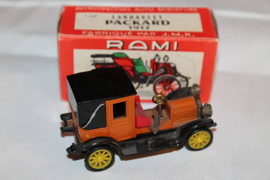 PACKARD LANDAULET 1912 RAMI 1/43°