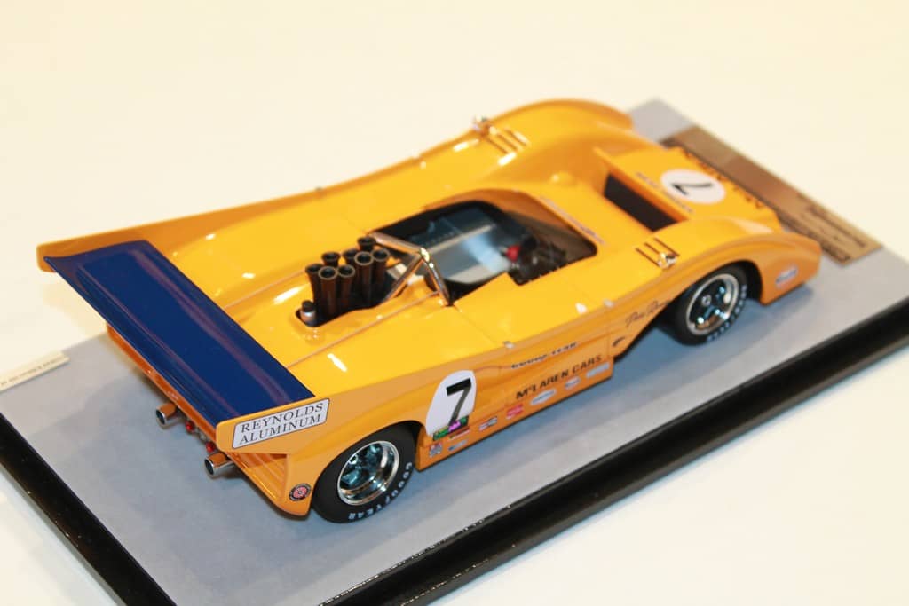 McLAREN M8F CAN-AM N°7 1971 TECNO MODEL 1/18°