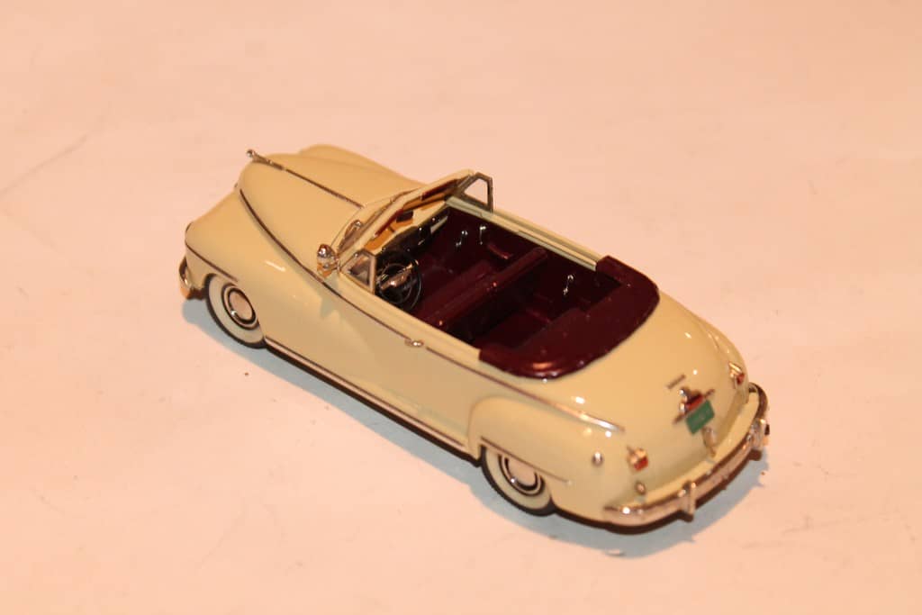 DODGE CUSTOM CONVERTIBLE CONQUEST MODELS 1/43°
