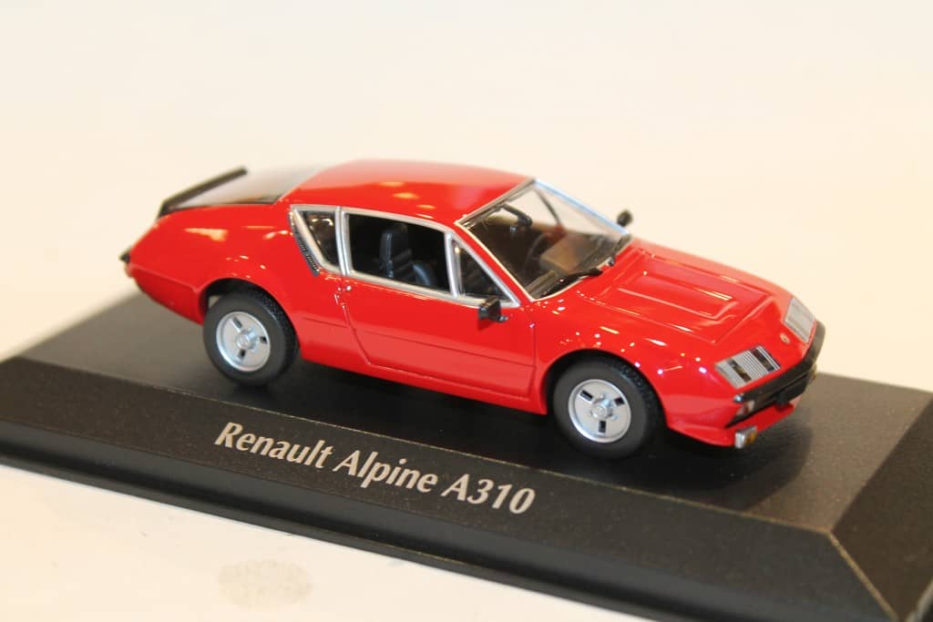 RENAULT ALPINE A310 ROUGE 1976 MAXICHAMPS 1/43°