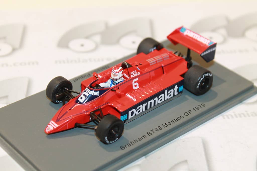 BRABHAM BT48 N°6 GP MONACO 1979 SPARK 1/43°