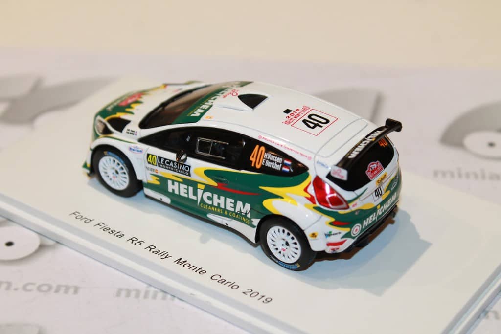 FORD FIESTA R5 N°40 RALLYE MONTE CARLO 2019 SPARK 1/43°