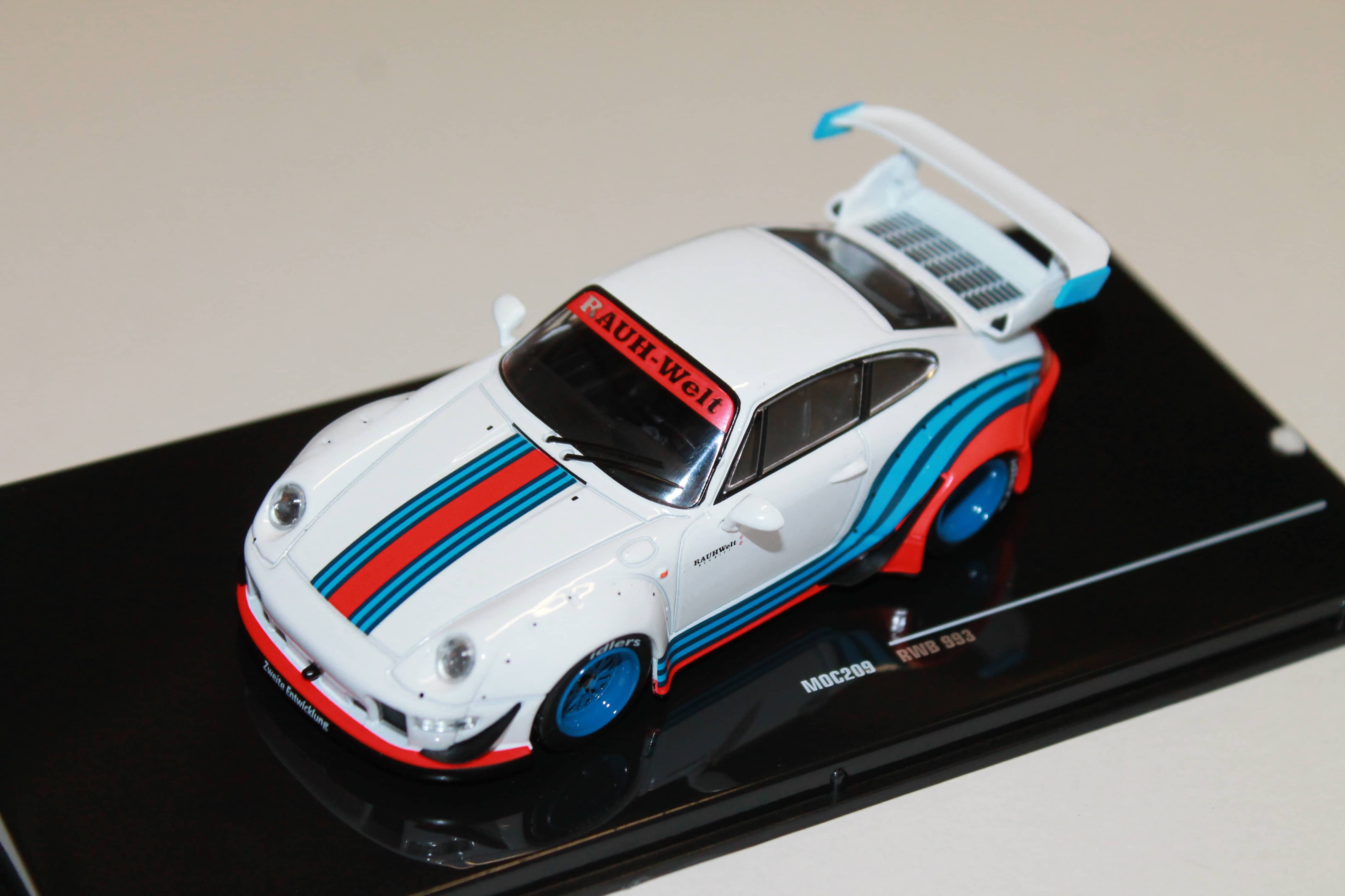 PORSCHE RWB 993 BLANCHE IXO 1/43°
