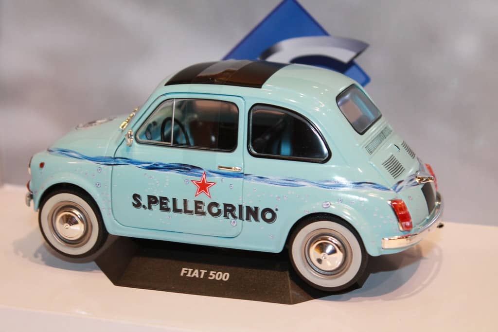 FIAT 500 SAN PELLEGRINO 1965 SOLIDO 1/18°
