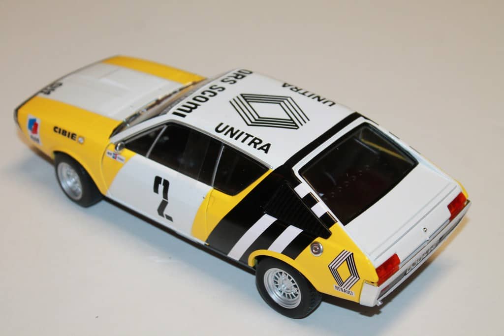 RENAULT 17 RALLYE DE POLOGNE 1976 SOLIDO 1/18°